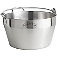 Kilner 8 Litre Stainless Steel Preserving Pan with Encapsulated Base ...