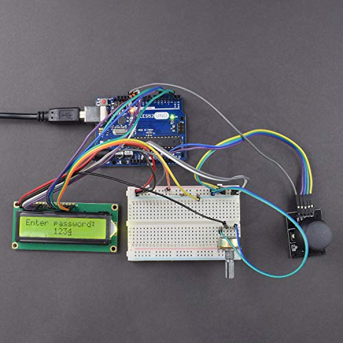 Rees52 Access A 4 Digit Passcode Using Joystick Module And Display | Desertcart GB