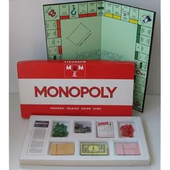 Monopoly - Original Red Box Edition: Amazon.co.uk: Toys & Games