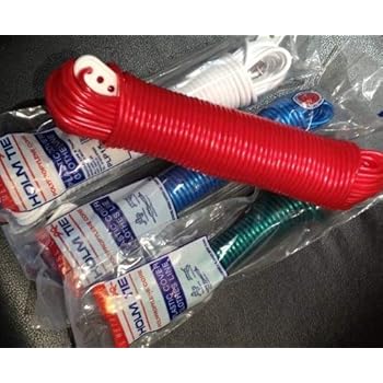 30m Polypropylene Core Plastic Covered Clothes Line: Amazon.co.uk ...