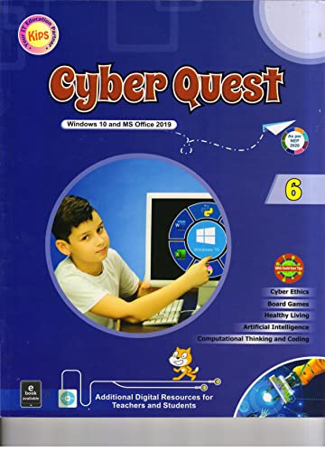 Amazon.in: Buy Class 6th Cyber Quest Window 10 and MS Office 2019 Book ...
