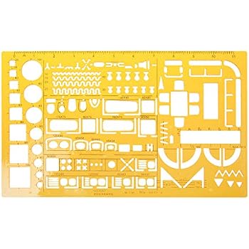 Maped - Normographe pour Croquis et Schémas - Trace-Formes Technic ...