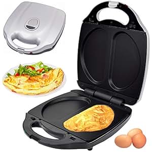 Syntrox Germany XXL Omelettmaker Omelette Maker with removable plates ...
