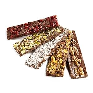 10 Raw Organic Chocolate Bars (No Added Sugar, Gluten Free, Dairy Free ...