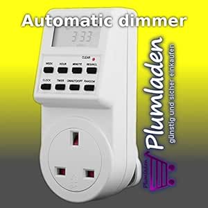 Automatic 30 min dimmer time switch: Amazon.co.uk: Pet Supplies