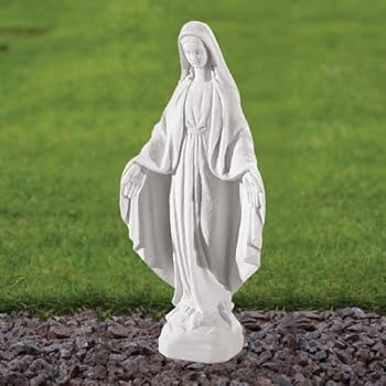 Large Garden Statues Art - Religious Virgin Mary Sculpture: Amazon.co ...