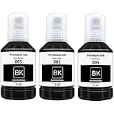 005 Ink Black Refill Ink Bottles for Epson M2140, M1100, M1120, M1140 ...