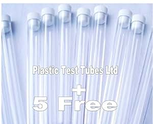 6 Inch Test Tubes with White Tops (Pack of 10): Amazon.co.uk: Kitchen ...