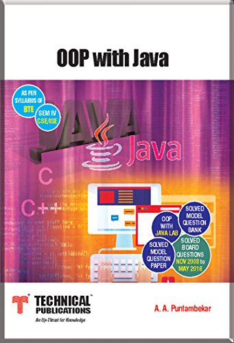 Amazon.in: Buy OOP With Java for DIPLOMA KARNATAKA (CSE/ISE SEM-IV ...