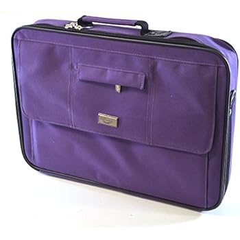 Purple Laptop Case Notebook Bag for 14" 15" & 17" Laptops: Amazon.co.uk ...