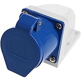 A1 ELECTRICS A1ELECTRICS.COM 32 Amp 3 Pin Plug & Surface Socket 230V ...