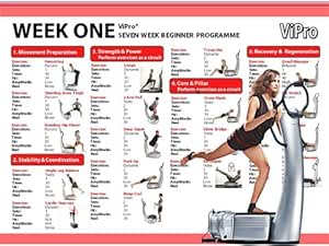 Beginners 7 Week Vibration Plate Exercise Programme: Amazon.co.uk ...