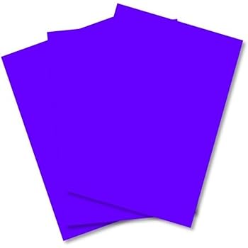 DEEP PURPLE A4 Coloured Craft Card 160gsm x 50 Sheets: Amazon.co.uk ...