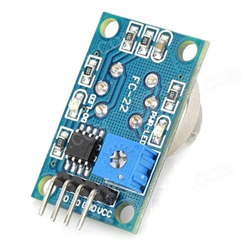 Buy Rees52 Arduino Compatible MQ2 Gas Sensor, Methane, Butane, LPG ...