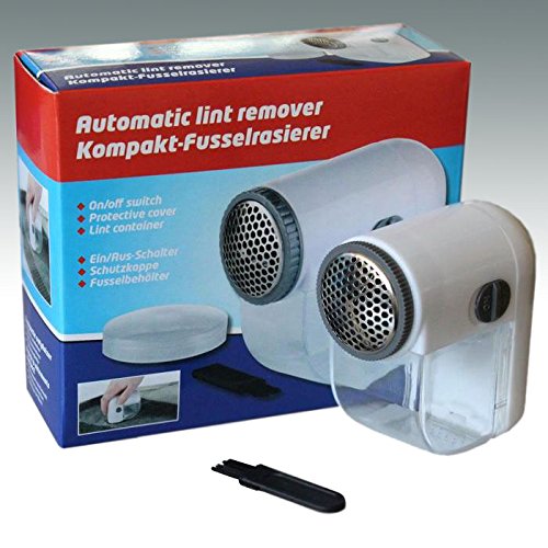 Akku Fusselrasierer (mit Auffangbehälter, zum Pilling und Entfernen von ...