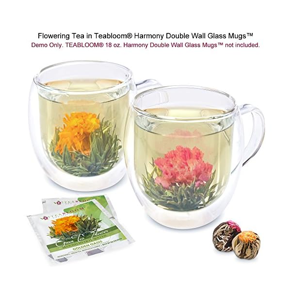 Teabloom-Natural-Flowering-Tea-12-Unique-Blooming-Tea-Flowers-in ...