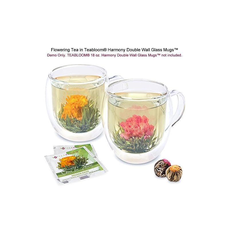 Teabloom-Natural-Flowering-Tea-12-Unique-Blooming-Tea-Flowers-in ...