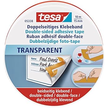 tesa © scotch double-face universel 10mx50mm: Amazon.fr: Bricolage