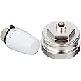 Heimeier DX Thermostatkopf M28x1.5, ersetzt TA RVT & Termorett TRV, 9724-28.500 & Adapter ...