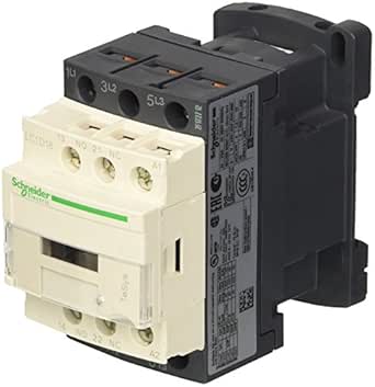 Schneider LC1D18 Contactor 18A TP 1NO+1NC 220VAC - LC1D18M7: Amazon.in: Industrial & Scientific