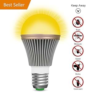 Pest Control Led Light Bulb - Indoor Outdoor Mosquito Bugs Flies ...