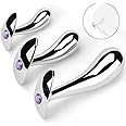 Qoosea Pack of 3 Metal Plugs, Plug Set, Balls, Anus Masturbator, SM Sex ...