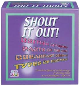 Fun and Games Shout It Out: Amazon.co.uk: Toys & Games