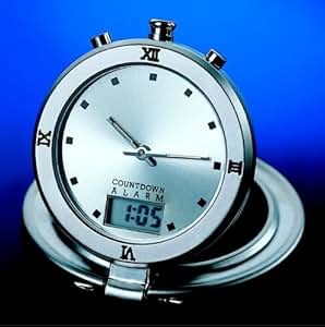 Troika Meeting Timer Countdown Alarm matt Chrom: Amazon.de: Küche ...