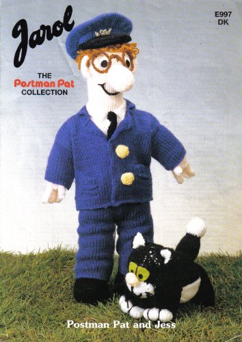 Jarol Postman Pat and Jess Toy Doll Knitting Pattern: Postman Pat ...