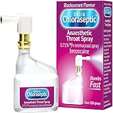 Ultra Chloraseptic Anaesthetic Throat Spray, Cherry Flavour, Fast ...