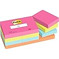 Post-it Notes Poptimistic Color Collection, Pack of 12 Pads, 100 Sheets ...