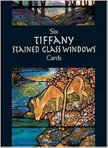 Six Tiffany Stained Glass Windows C: Amazon.co.uk: Tiffany ...