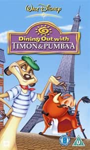 Timon And Pumbaa - Dining Out With Timon And Pumbaa (Disney) [VHS ...