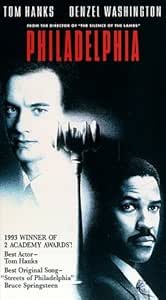 Philadelphia [VHS] : Tom Hanks, Denzel Washington, Roberta Maxwell ...