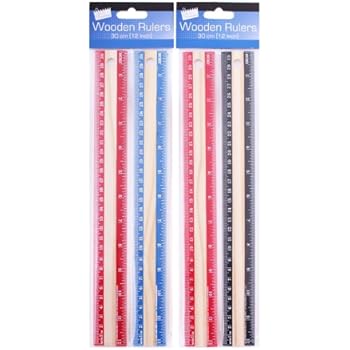 Wooden Metre Stick Yard Stick Ruler With Handle Imperial & Metric CM ...