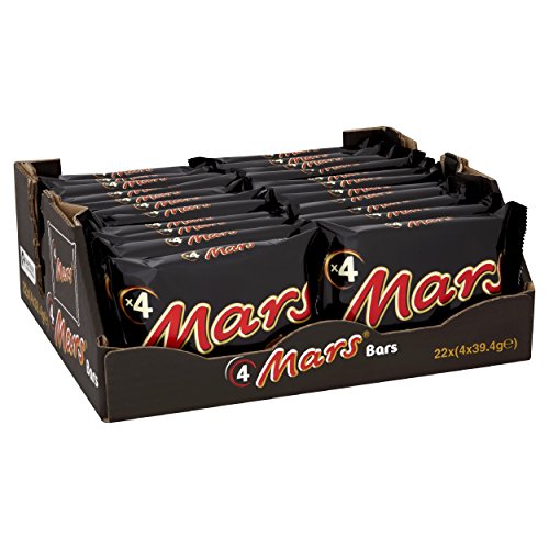 Mars Chocolate Bar Multipack, 4 X 39.4 G | HalalCandyUK