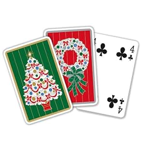 Luxury Bridge Cards: Christmas Playing Cards - Christmas tree & Advent ...