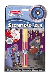 Melissa & Doug Secret Decoder Game Book english: Amazon.de: Spielzeug