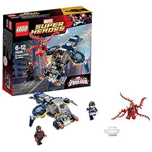 LEGO 76036 Super Heroes Carnage's Shield Sky Attack: Marvel: Amazon.co ...