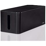 Hama Kabelbox „Maxi“ mit Deckel & Gummifüßen weiß: Amazon.de: Elektronik