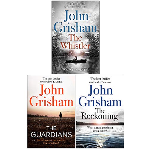 John Grisham Collection 3 Books Set (The Whistler, The Guardians, The ...