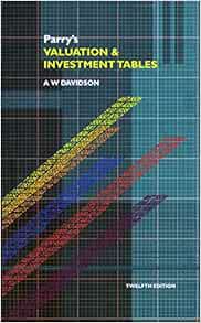 Parry's Valuation and Investment Tables: Amazon.co.uk: Davidson, Alick ...