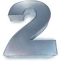 Large Number Birthday Wedding Anniversary Cake Tin - Cake Pan (2 ...