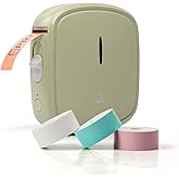PRT Label Makers Machine with Tape Built-in Cutter Portable Bluetooth ...