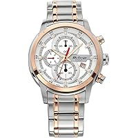 Titan Quartz Chronograph Blue Dial Stainless Steel Strap Watch for Men ...