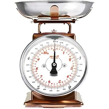 Mechanical Copper Coated Kitchen Scales: Amazon.co.uk: Kitchen & Home