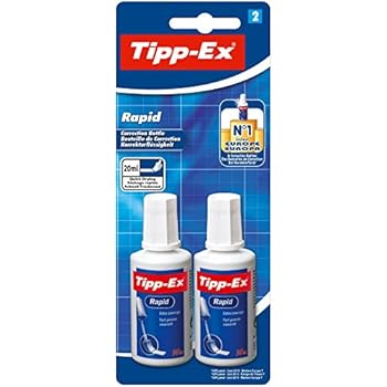 Tipp-Ex Rapid Correction Fluid - 20 ml, Box of 2: Amazon.co.uk: Office ...