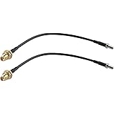 Boobrie SMA Male to TS9 Female Adapter Cable 15CM TS9 Female to SMA Male RG316 Coaxial Cable Low ...