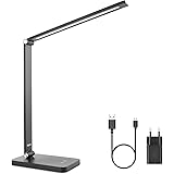 Lacmisc bureaulamp LED 6W kantoor tafellamp 5 kleuren en 10 ...