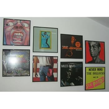 6 Pieces Set of Album Cover Frames (LP) - Record Revival Frame: Amazon ...